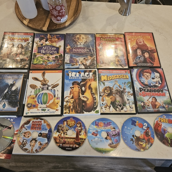 unknown | Media | Lot Of 6 Family Kids Movie Dvd Narnia Polar Express ...